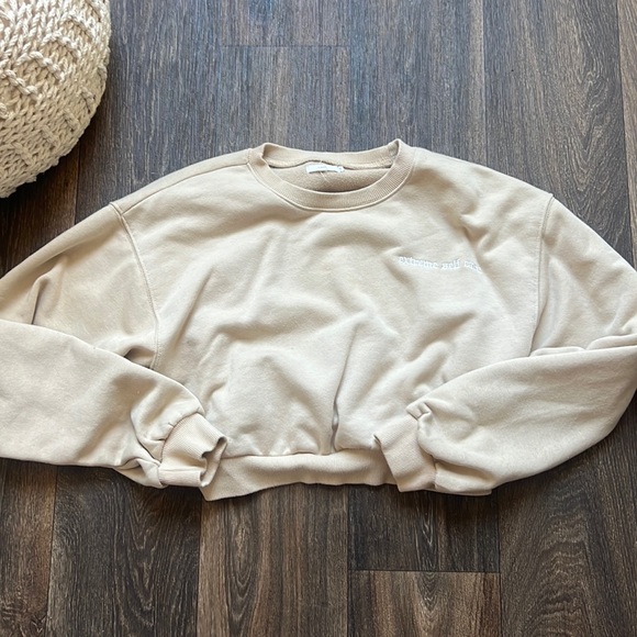 Nia | Sweaters | Extreme Self Care Cropped Sweater | Poshmark